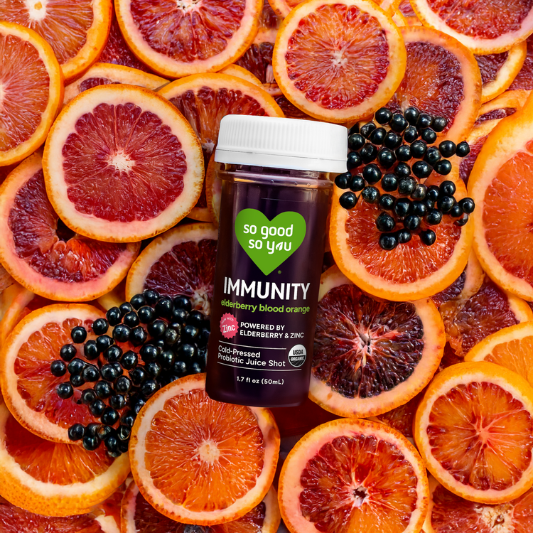 Ginger Immunity Shot + Probiotics | So Good So You