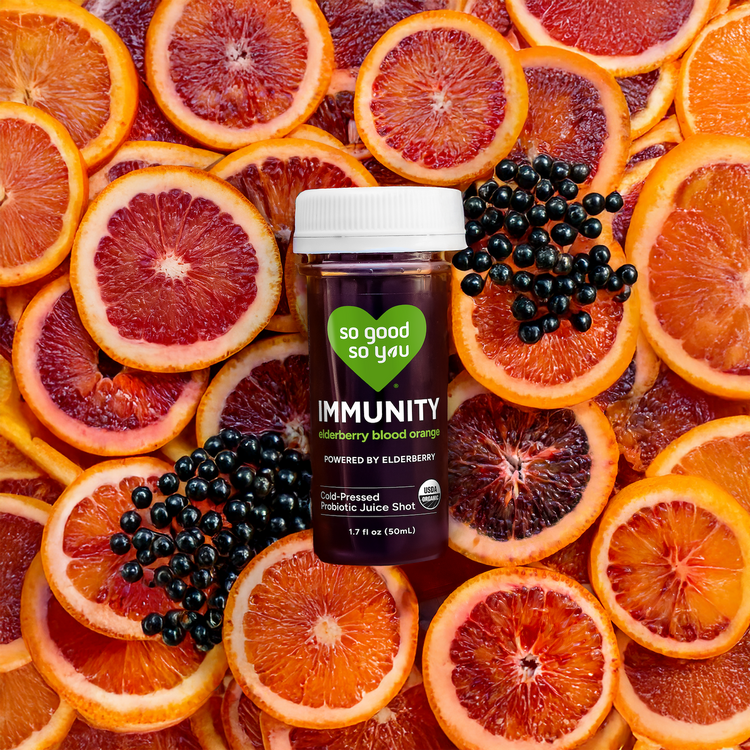 Immunity Juice Shots with Probiotics | So Good So You