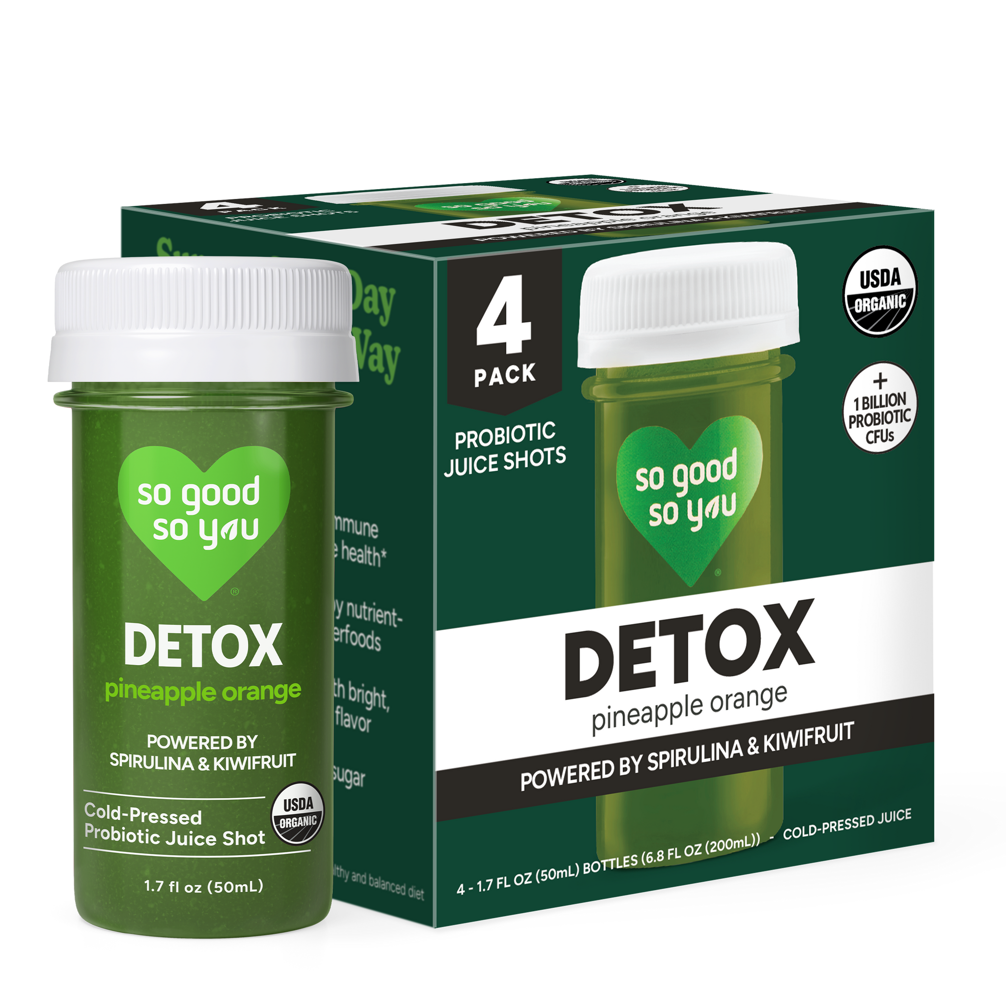 Probiotic Detox Juice Shots | So Good So You