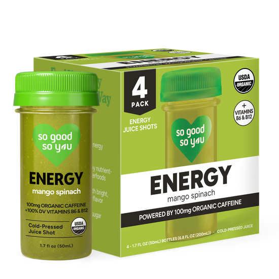 Organic Energy Juice Shots | So Good So You