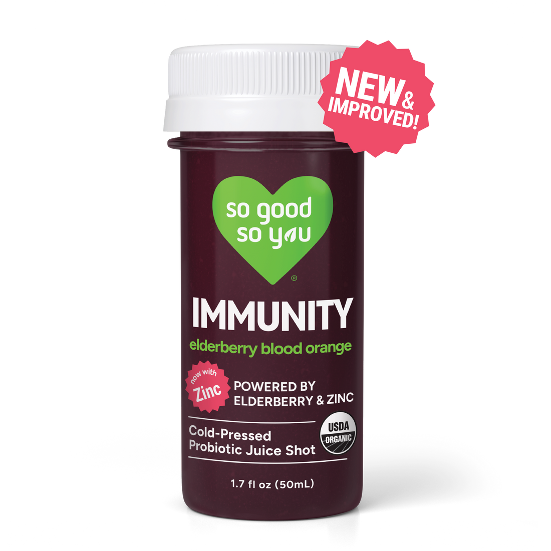 Immunity Juice Shots with Probiotics | So Good So You