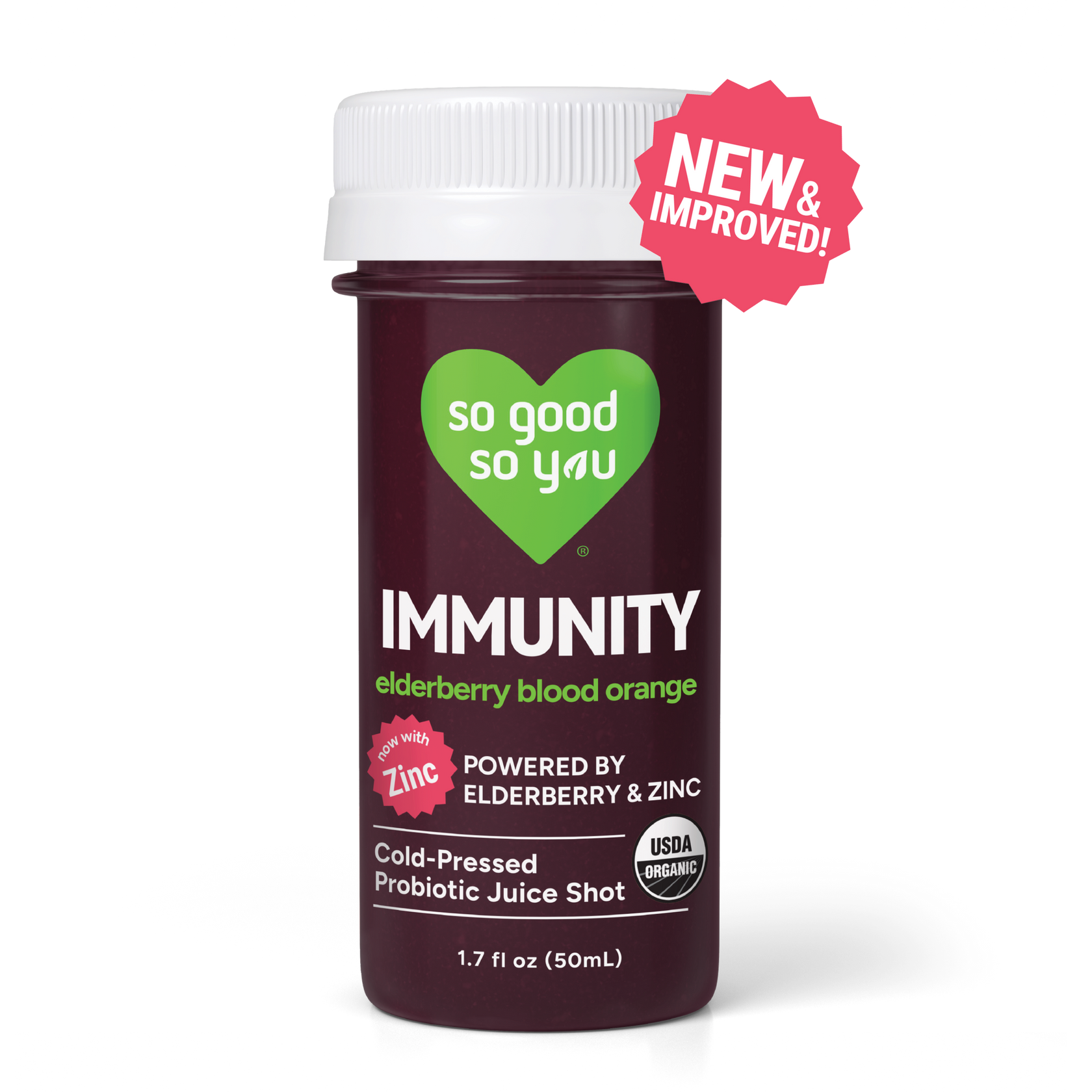 Immunity Juice Shots with Probiotics | So Good So You