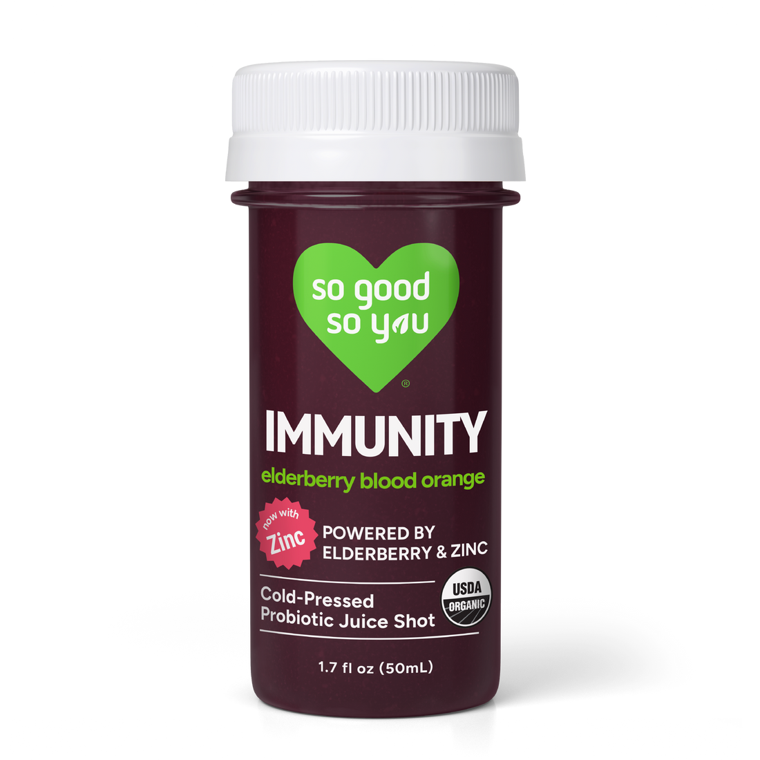 Ginger Immunity Shot + Probiotics | So Good So You