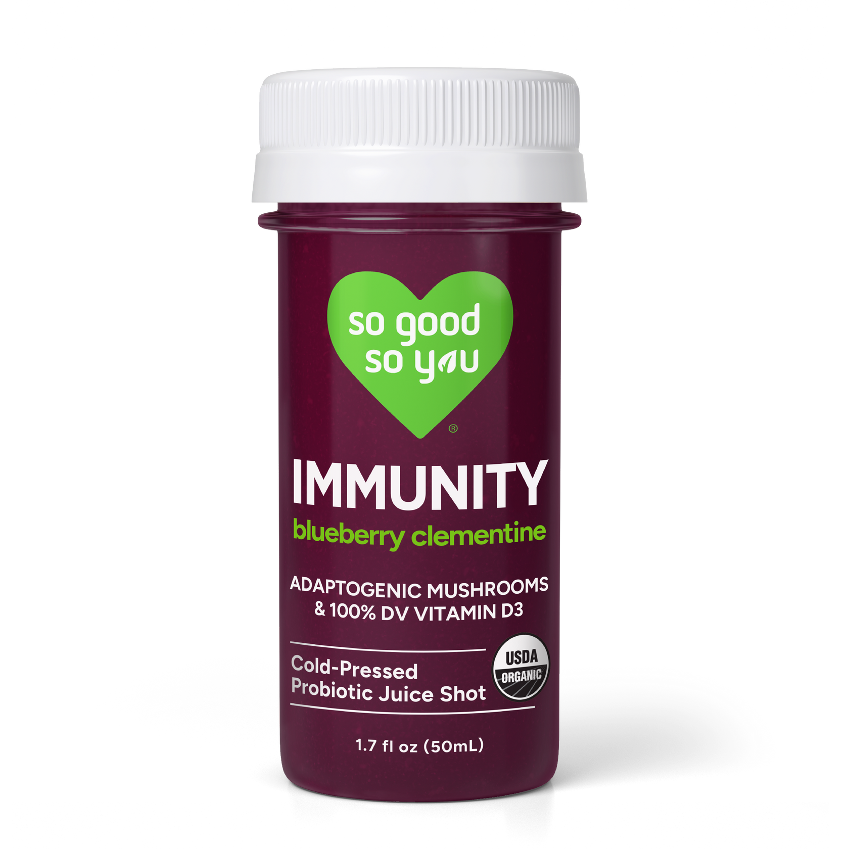 Immunity Juice Shots with Probiotics | So Good So You