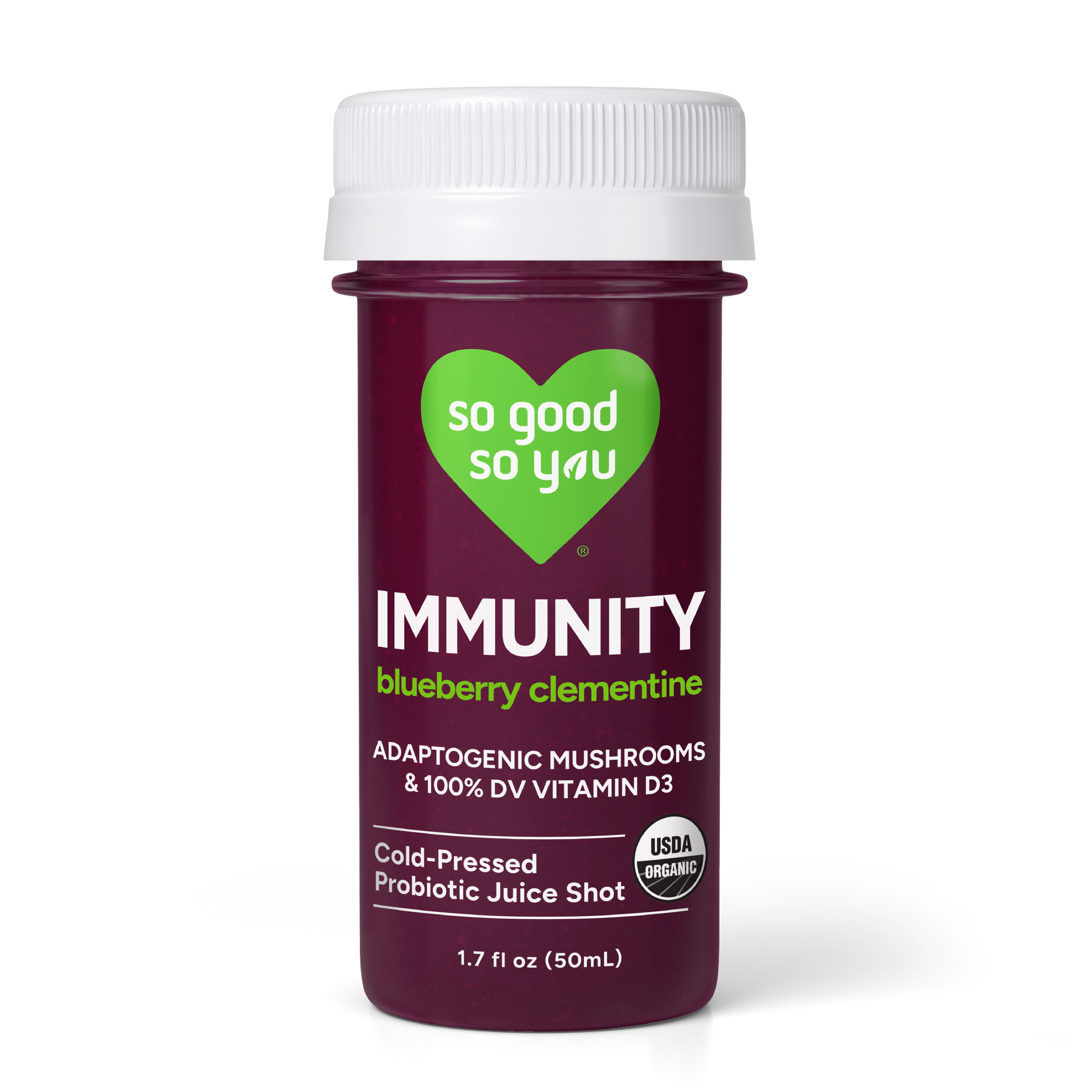 Immunity Juice Shots with Probiotics | So Good So You