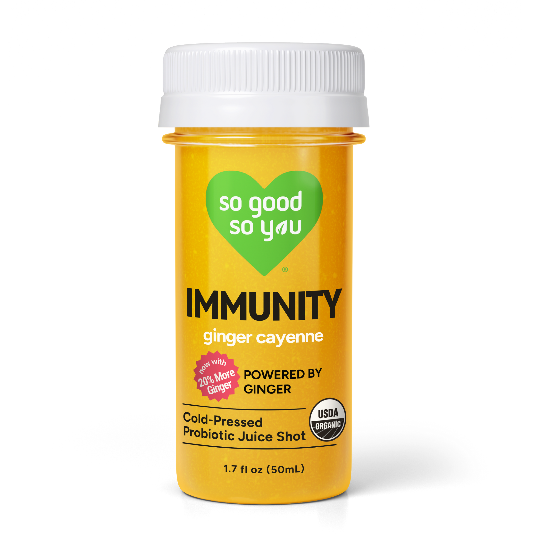 Ginger Immunity Shot + Probiotics | So Good So You