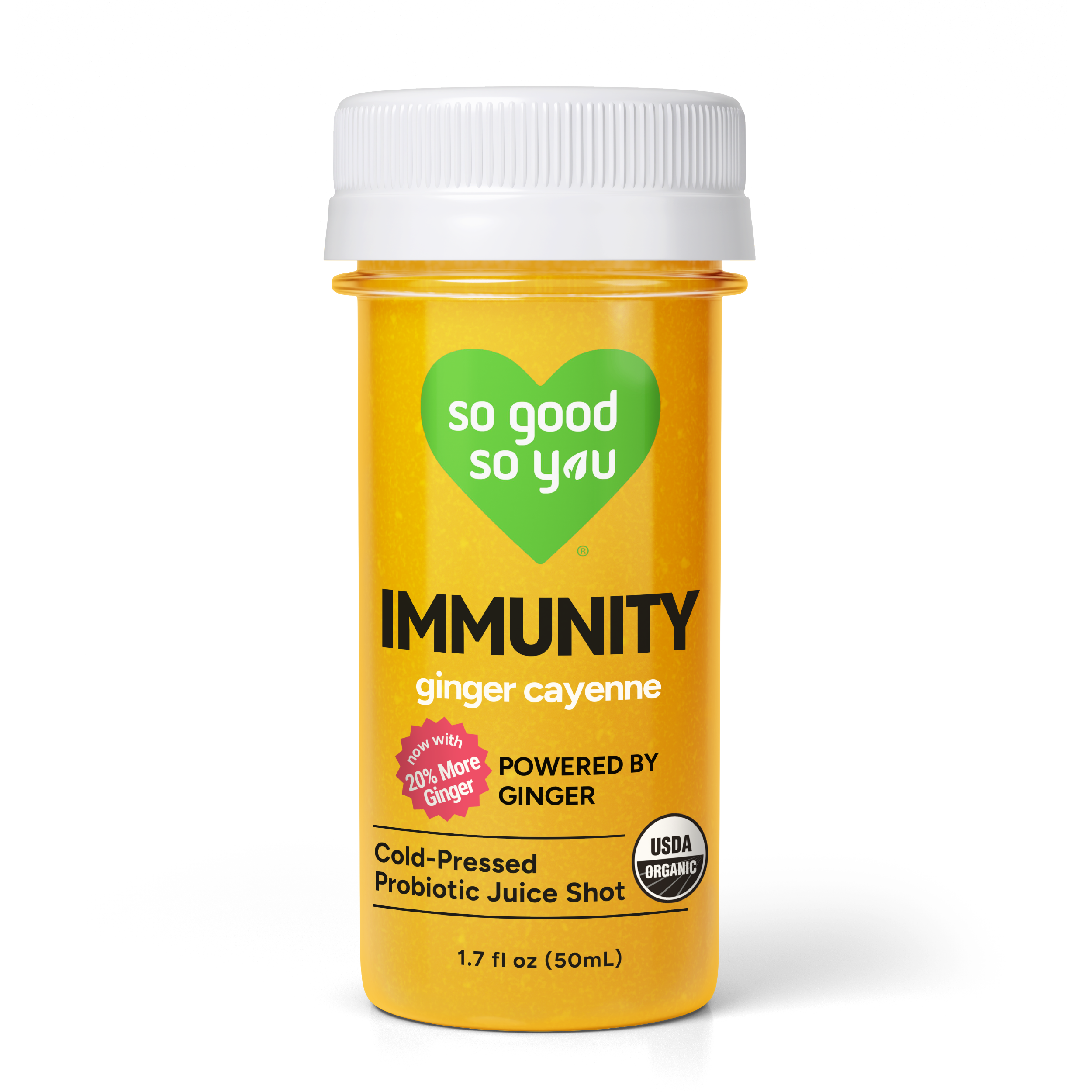 Ginger Immunity Shot + Probiotics | So Good So You