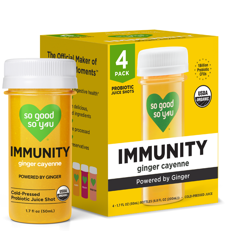 Immunity | Probiotic Juice Shots | So Good So You