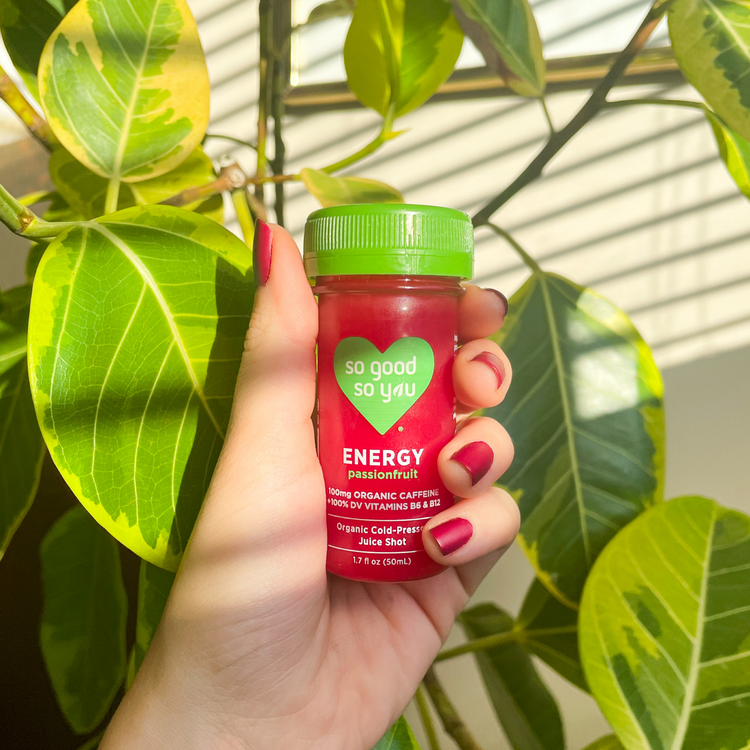 Passionfruit Organic Energy Shot | So Good So You