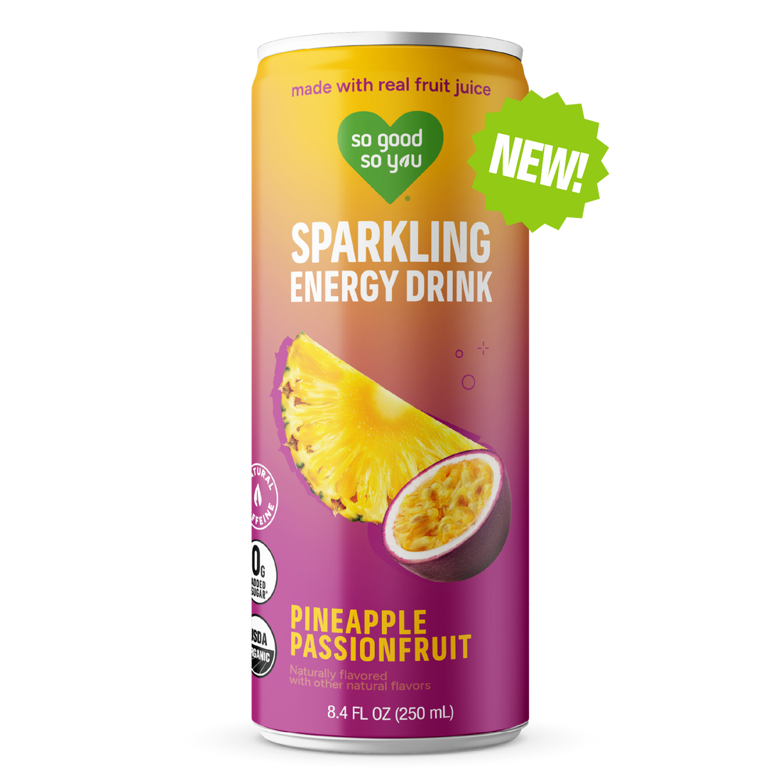 Organic Juice Shots & Sparkling Drinks – So Good So You