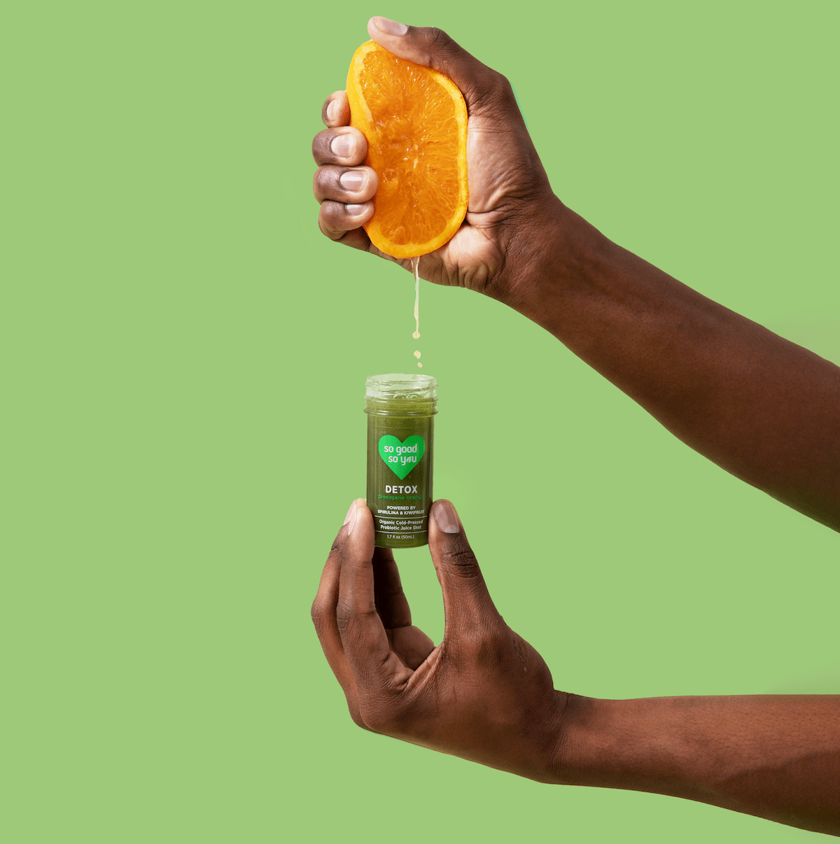 Pineapple Orange Detox Shot | So Good So You