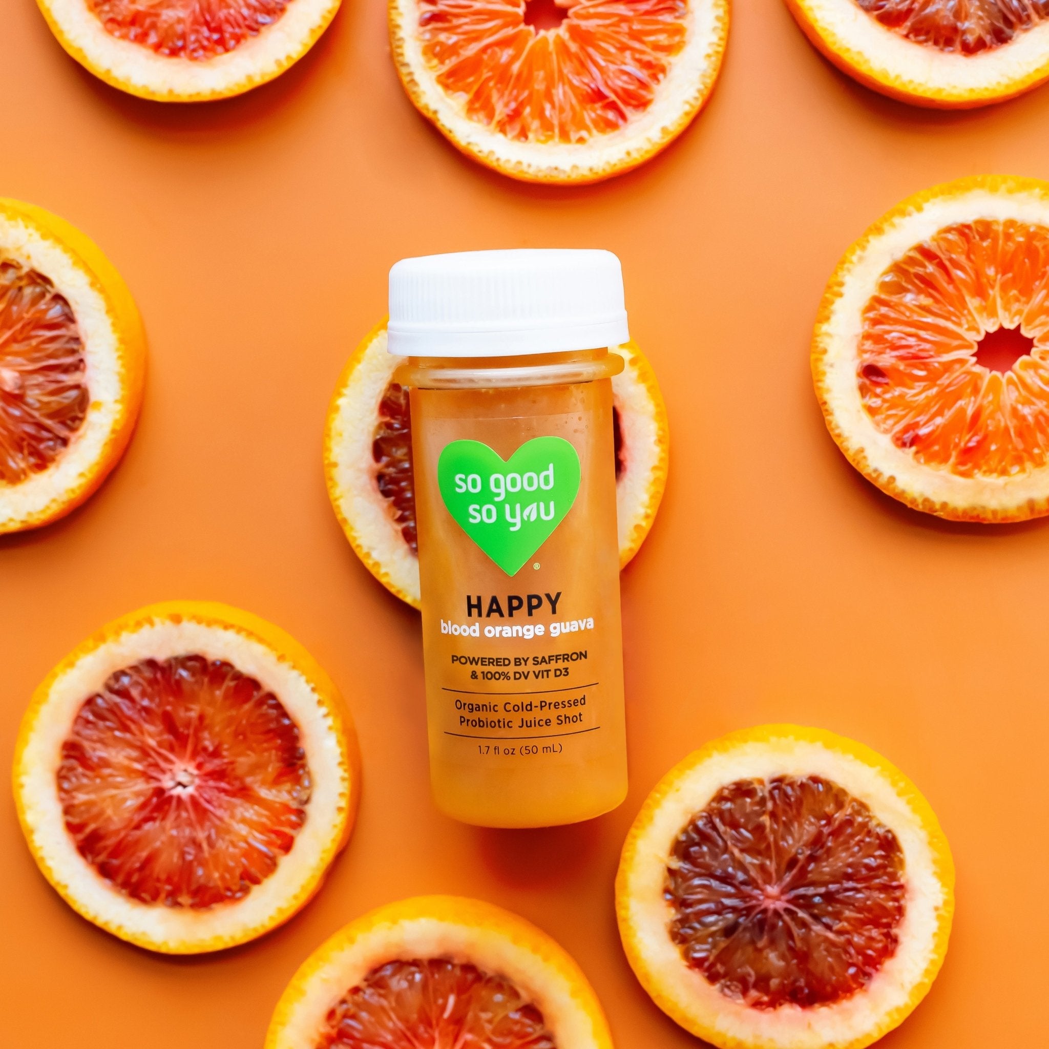 Happy Organic Probiotic Juice Shots | So Good So You