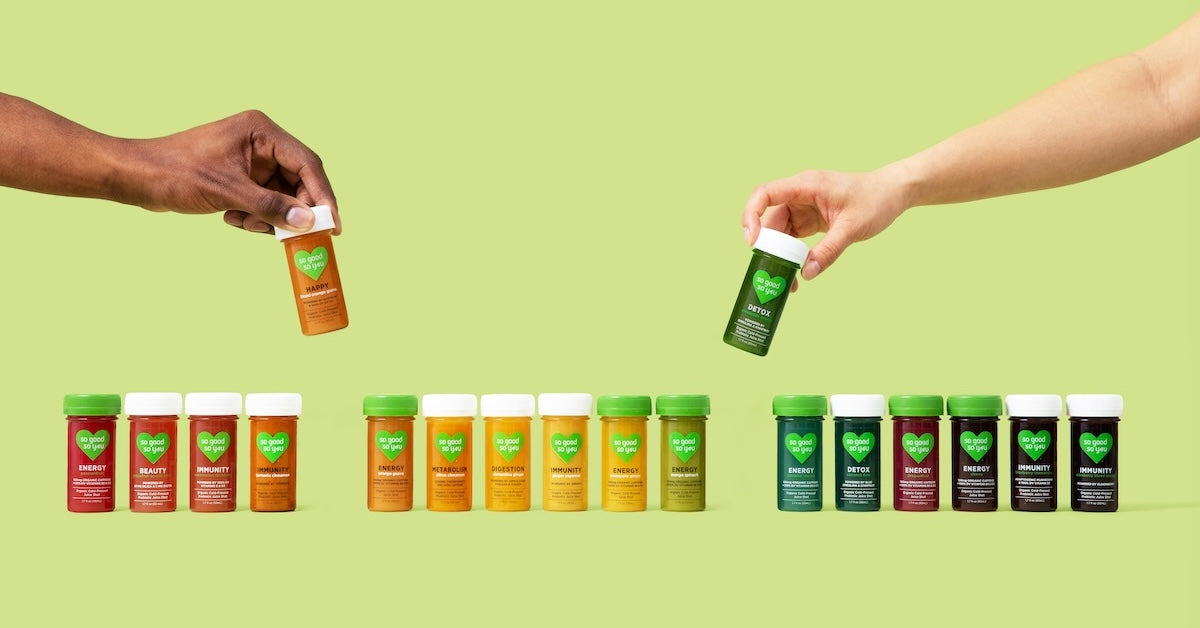 Probiotic Detox Juice Shots | So Good So You