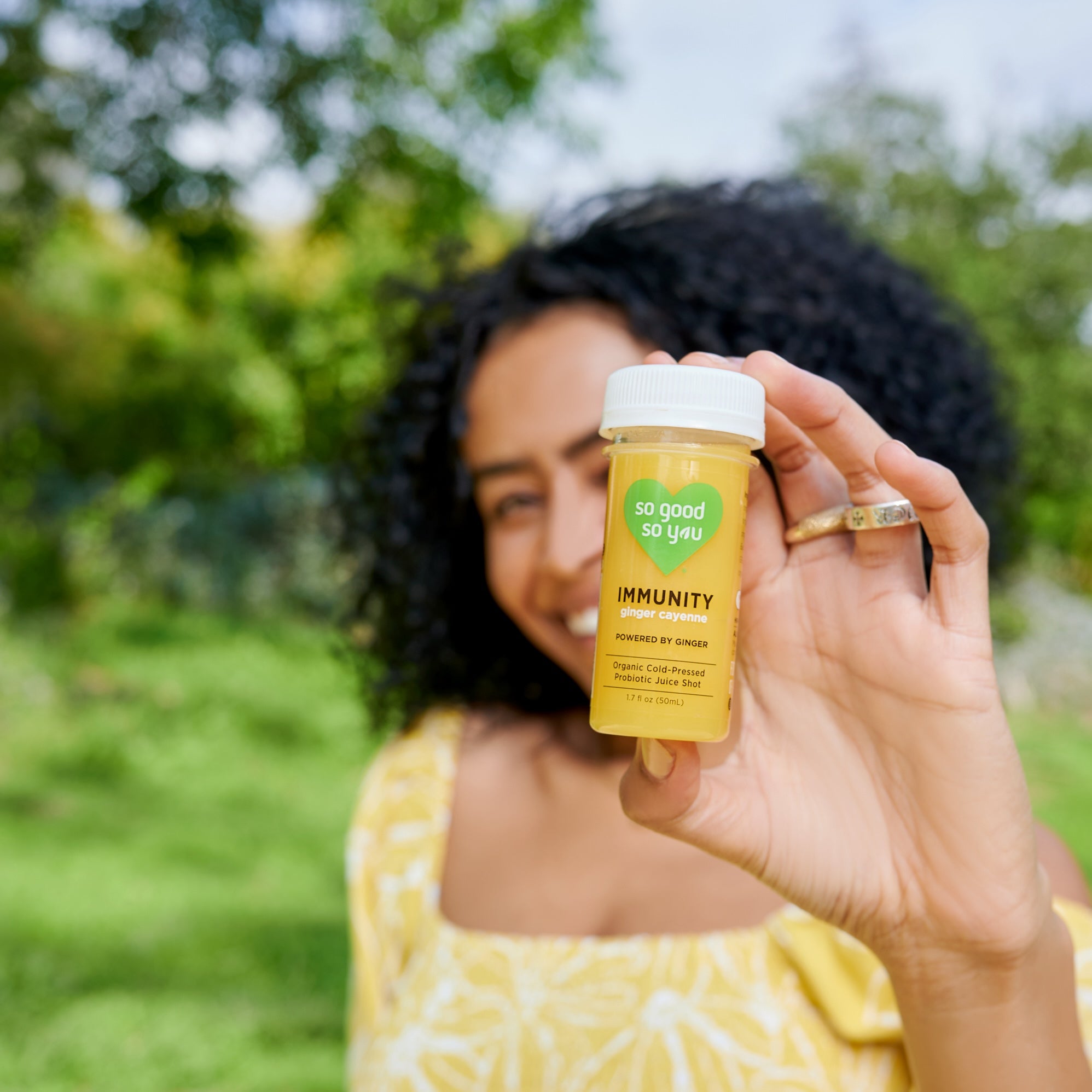 Ginger Immunity Shot + Probiotics | So Good So You