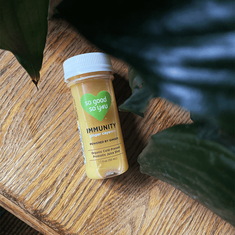 Ginger Immunity Shot + Probiotics | So Good So You