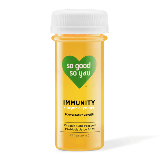Ginger Immunity Shot + Probiotics | So Good So You