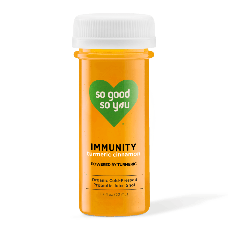 Turmeric Immunity Shot + Probiotics | So Good So You